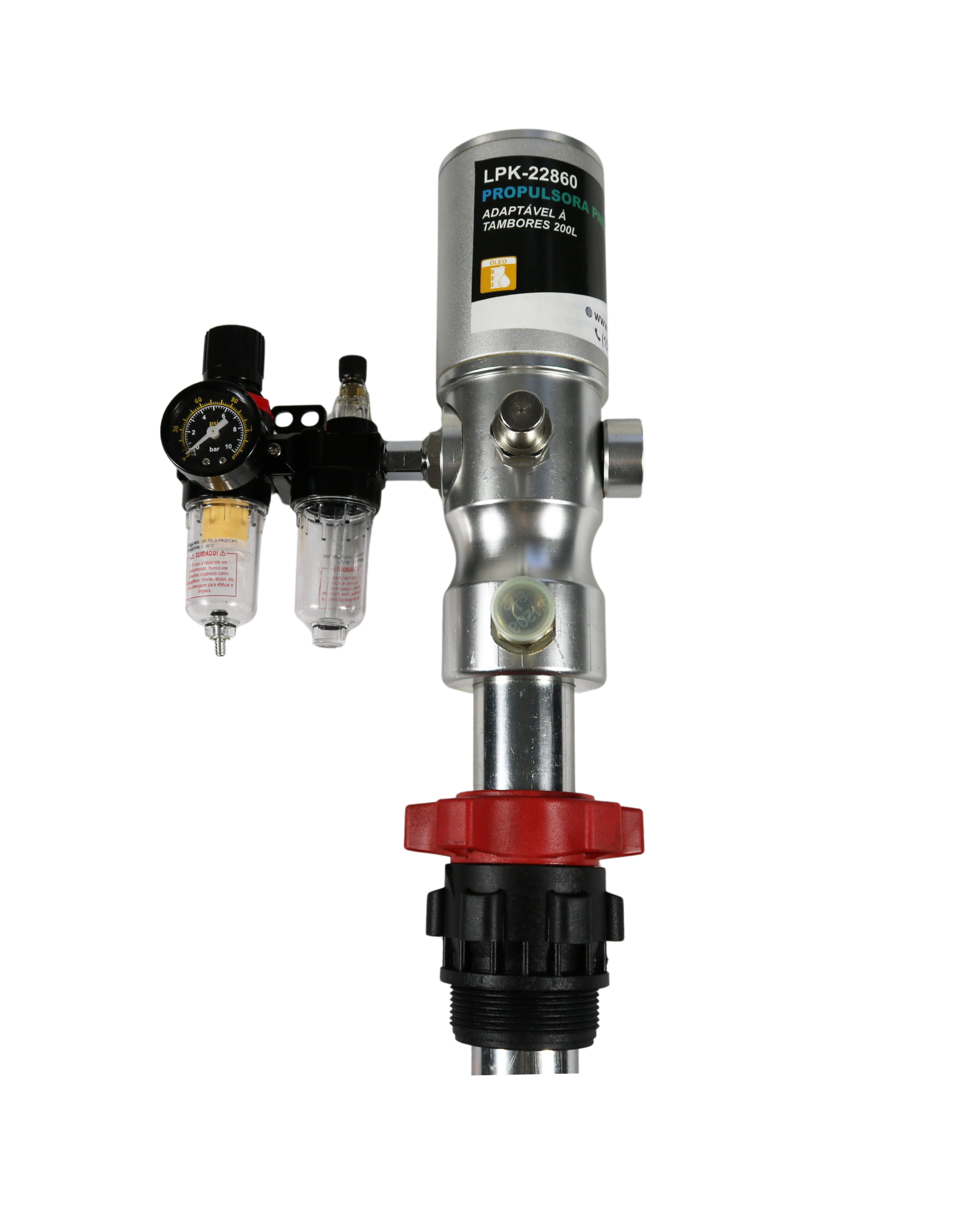 LPK-22860 PROPULSORA PNEUMÁTICA PARA ÓLEO 3:1 - TAMBORES DE 200L – Lapek